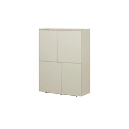 sound+vision Highboard Milo beige Ma&szlig;e (cm): B: 110 H: 148 T: 43.0 &raquo; M&ouml;bel Kraft