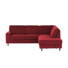 Kollektion Kraft Ecksofa Jana rot Ma&szlig;e (cm): B: 237 H: 85 T: 235.0 &raquo; M&ouml;bel Kraft