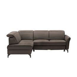 Primo Ecksofa Basel braun Ma&szlig;e (cm): B: 243 H: 100 T: 200.0 &raquo; M&ouml;bel Kraft