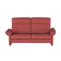 Wohnwert Einzelsofa Leder Mayla rot Ma&szlig;e (cm): B: 210 H: 109 T: 96.0 &raquo; M&ouml;bel Kraft