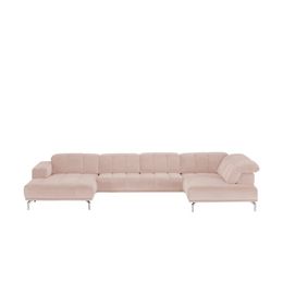 Kollektion Kraft Wohnlandschaft Sarina rosa/pink Ma&szlig;e (cm): B: 383 H: 75 T: 212.0 &raquo; M&ouml;bel Kraft