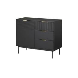 M&ouml;bel Kraft Sideboard schwarz Ma&szlig;e (cm): B: 100 H: 80 T: 41.5 &raquo; M&ouml;bel Kraft