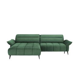 Twist Ecksofa mit Kopfteilverstellung Cavani gr&uuml;n Ma&szlig;e (cm): B: 272 H: 95 T: 180.0 &raquo; M&ouml;bel Kraft