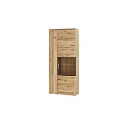 Woodford Kombivitrine Astoria holzfarben Ma&szlig;e (cm): B: 90 H: 208 T: 37.0 &raquo; M&ouml;bel Kraft