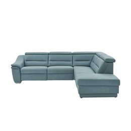 Kollektion Kraft Ecksofa Ivonne t&uuml;rkis/petrol Ma&szlig;e (cm): B: 294 H: 84 T: 245.0 &raquo; M&ouml;bel Kraft