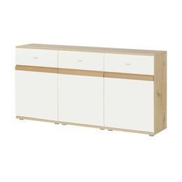 M&ouml;bel Kraft Sideboard wei&szlig; Ma&szlig;e (cm): B: 135 H: 90 T: 40.0 &raquo; M&ouml;bel Kraft