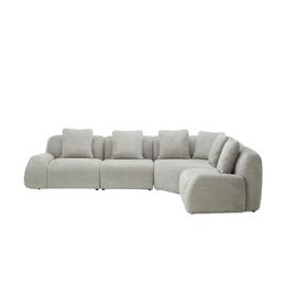 M&ouml;bel Kraft Ecksofa grau Ma&szlig;e (cm): B: 339 H: 79 T: 257.0 &raquo; M&ouml;bel Kraft