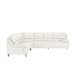 Primo Ecksofa aus Echtleder Maranello wei&szlig; Ma&szlig;e (cm): B: 295 H: 87 T: 253.0 &raquo; M&ouml;bel Kraft