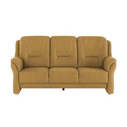 Kollektion Kraft Sofa 3-sitzig aus Mikrofaser Wilma gelb Ma&szlig;e (cm): B: 198 H: 97 T: 89.0 &raquo; M&ouml;bel Kraft