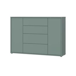 M&ouml;bel Kraft Sideboard gr&uuml;n Ma&szlig;e (cm): B: 144,2 H: 99,1 T: 34.9 &raquo; M&ouml;bel Kraft