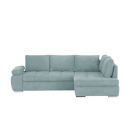 Twist Ecksofa Sky blau Ma&szlig;e (cm): B: 265 H: 89 T: 175.0 &raquo; M&ouml;bel Kraft