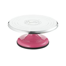 Sallys drehbare Tortenplatte Sallys rosa/pink Aluminium Ma&szlig;e (cm): H: 16 &Oslash;: 31.0 &raquo; M&ouml;bel Kraft