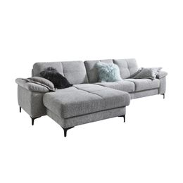 DeLuca Ecksofa Laura grau Ma&szlig;e (cm): B: 296 H: 87 T: 162.0 &raquo; M&ouml;bel Kraft