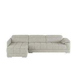 Primo Ecksofa Isabeli grau Ma&szlig;e (cm): B: 276 H: 72 T: 182.0 &raquo; M&ouml;bel Kraft