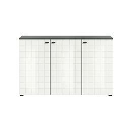M&ouml;bel Kraft Sideboard silber Ma&szlig;e (cm): B: 138 H: 86 &raquo; M&ouml;bel Kraft