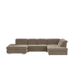 Kollektion Kraft Wohnlandschaft mit verschiedenen Funktionen Spencer braun Ma&szlig;e (cm): B: 382 H: 102 T: 260.0 &raquo; M&ouml;bel Kraft