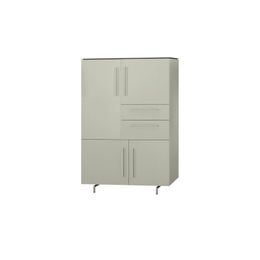 Primo Highboard Scot grau Ma&szlig;e (cm): B: 111 H: 160 T: 45.0 &raquo; M&ouml;bel Kraft