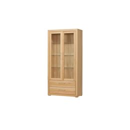 Smart Vitrine holzfarben Ma&szlig;e (cm): B: 91 H: 189 T: 42.0 &raquo; M&ouml;bel Kraft