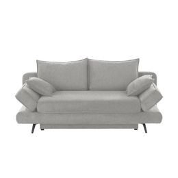 bobb Schlafsofa Henny de Luxe grau Ma&szlig;e (cm): B: 206 H: 91 T: 110.0 &raquo; M&ouml;bel Kraft