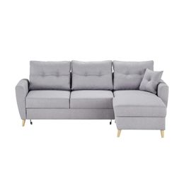 M&ouml;bel Kraft Ecksofa Carla grau Ma&szlig;e (cm): B: 230 H: 93 T: 159.0 &raquo; M&ouml;bel Kraft