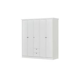M&ouml;bel Kraft Dreht&uuml;renschrank wei&szlig; Ma&szlig;e (cm): B: 190 H: 200 T: 67.0 &raquo; M&ouml;bel Kraft