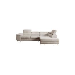 Selsey Ecksofa mit Schlaffunktion Stevil beige Ma&szlig;e (cm): B: 275 H: 90 &raquo; M&ouml;bel Kraft