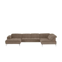 Kollektion Kraft Wohnlandschaft Sarina braun Ma&szlig;e (cm): B: 383 H: 75 T: 212.0 &raquo; M&ouml;bel Kraft