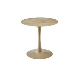 M&ouml;bel Kraft Esstisch beige Ma&szlig;e (cm): H: 74,5 &Oslash;: 80.0 &raquo; M&ouml;bel Kraft