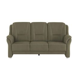Kollektion Kraft Sofa 3-sitzig aus Mikrofaser Wilma gr&uuml;n Ma&szlig;e (cm): B: 198 H: 97 T: 89.0 &raquo; M&ouml;bel Kraft
