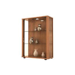 M&ouml;bel Kraft Vitrine holzfarben Ma&szlig;e (cm): B: 60 H: 80 T: 25.0 &raquo; M&ouml;bel Kraft