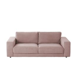 Jette Home Cordsofa Sila rosa/pink Ma&szlig;e (cm): B: 230 H: 85 T: 127.0 &raquo; M&ouml;bel Kraft