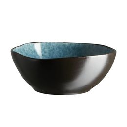 Peill & Putzler Peill+Putzler Sch&uuml;ssel Pok&eacute; Bowls t&uuml;rkis/petrol Steinzeug/Steingut Ma&szlig;e (cm): B: 16,5 H: 6,5 &raquo; M&ouml;bel Kraft