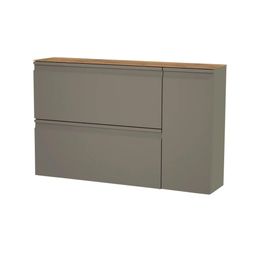 Wohnwert H&auml;ngeschuhschrank Leo grau Ma&szlig;e (cm): B: 125 H: 79 T: 28.0 &raquo; M&ouml;bel Kraft