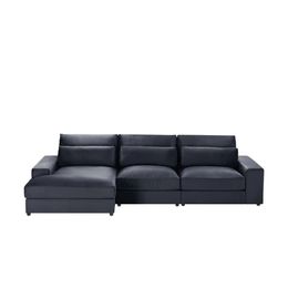 M&ouml;bel Kraft Ecksofa Branna grau Ma&szlig;e (cm): B: 322 H: 88 T: 164.0 &raquo; M&ouml;bel Kraft