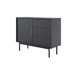 M&ouml;bel Kraft Sideboard schwarz Ma&szlig;e (cm): B: 104 H: 82 T: 39.0 &raquo; M&ouml;bel Kraft