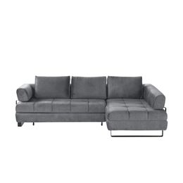 Twist Ecksofa Havana grau Ma&szlig;e (cm): B: 272 H: 89 T: 173.0 &raquo; M&ouml;bel Kraft