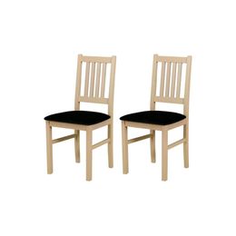 M&ouml;bel Kraft Esszimmerstuhl 2er-Set beige Ma&szlig;e (cm): B: 43 H: 90 &raquo; M&ouml;bel Kraft