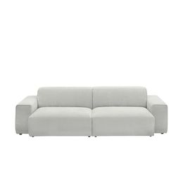 Gray & Jones Einzelsofa im Trendstoff Baltic Breeze grau Ma&szlig;e (cm): B: 196 H: 71 T: 101.0 &raquo; M&ouml;bel Kraft