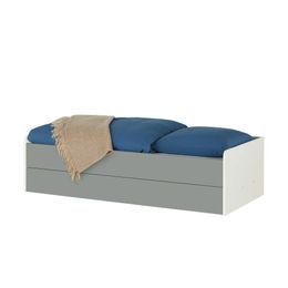 M&ouml;bel Kraft Stauraumbett Grow Up grau Ma&szlig;e (cm): B: 127 H: 54,5 &raquo; M&ouml;bel Kraft