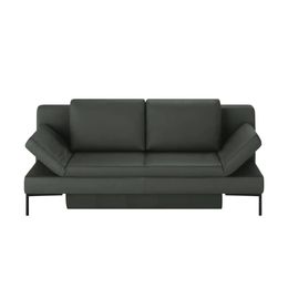 M&ouml;bel Kraft Schlafsofa mit Sitz- und R&uuml;ckenfl&auml;che aus Echtleder Kenny grau Ma&szlig;e (cm): B: 204 H: 88 T: 91.0 &raquo; M&ouml;bel Kraft