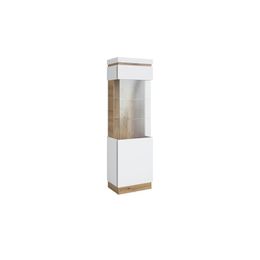M&ouml;bel Kraft Vitrine wei&szlig; Ma&szlig;e (cm): B: 60 H: 201 T: 40.0 &raquo; M&ouml;bel Kraft