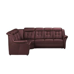 Polsterm&ouml;bel Oelsa Polsterm&ouml;bel Oelsa Komfort-Ecksofa aus Leder Andorra rot Ma&szlig;e (cm): B: 272 H: 99 T: 238.0 &raquo; M&ouml;bel Kraft