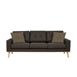 M&ouml;bel Kraft Sofa 3-sitzig braun Ma&szlig;e (cm): B: 211 H: 88 T: 86.0 &raquo; M&ouml;bel Kraft