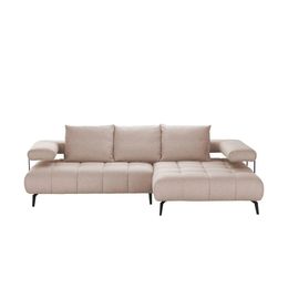 Twist Ecksofa Magnetic rosa/pink Ma&szlig;e (cm): B: 266 H: 68,5 T: 180.0 &raquo; M&ouml;bel Kraft