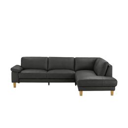 Ravensberger Werkst&auml;tten Ecksofa Leder RW-Select schwarz Ma&szlig;e (cm): B: 274 H: 77 T: 220.0 &raquo; M&ouml;bel Kraft