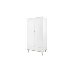 M&ouml;bel Kraft Kleiderschrank wei&szlig; Ma&szlig;e (cm): B: 90 H: 180 T: 55.0 &raquo; M&ouml;bel Kraft