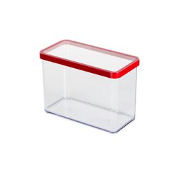 Rotho Dose rechteckig 2 1 l Loft transparent/klar Kunststoff Ma&szlig;e (cm): B: 10 H: 14,2 &raquo; M&ouml;bel Kraft