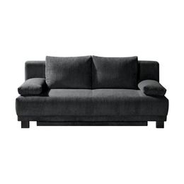 M&ouml;bel Kraft Schlafsofa aus Cord Luna grau Ma&szlig;e (cm): B: 200 H: 89 T: 96.0 &raquo; M&ouml;bel Kraft