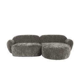 M&ouml;bel Kraft Ecksofa Bubble grau Ma&szlig;e (cm): B: 236 H: 80 T: 164.0 &raquo; M&ouml;bel Kraft