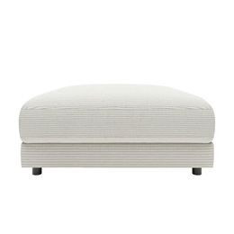 Jette Home Element Hocker in Cord Modulsofa Sila wei&szlig; Ma&szlig;e (cm): B: 100 H: 43 T: 127.0 &raquo; M&ouml;bel Kraft